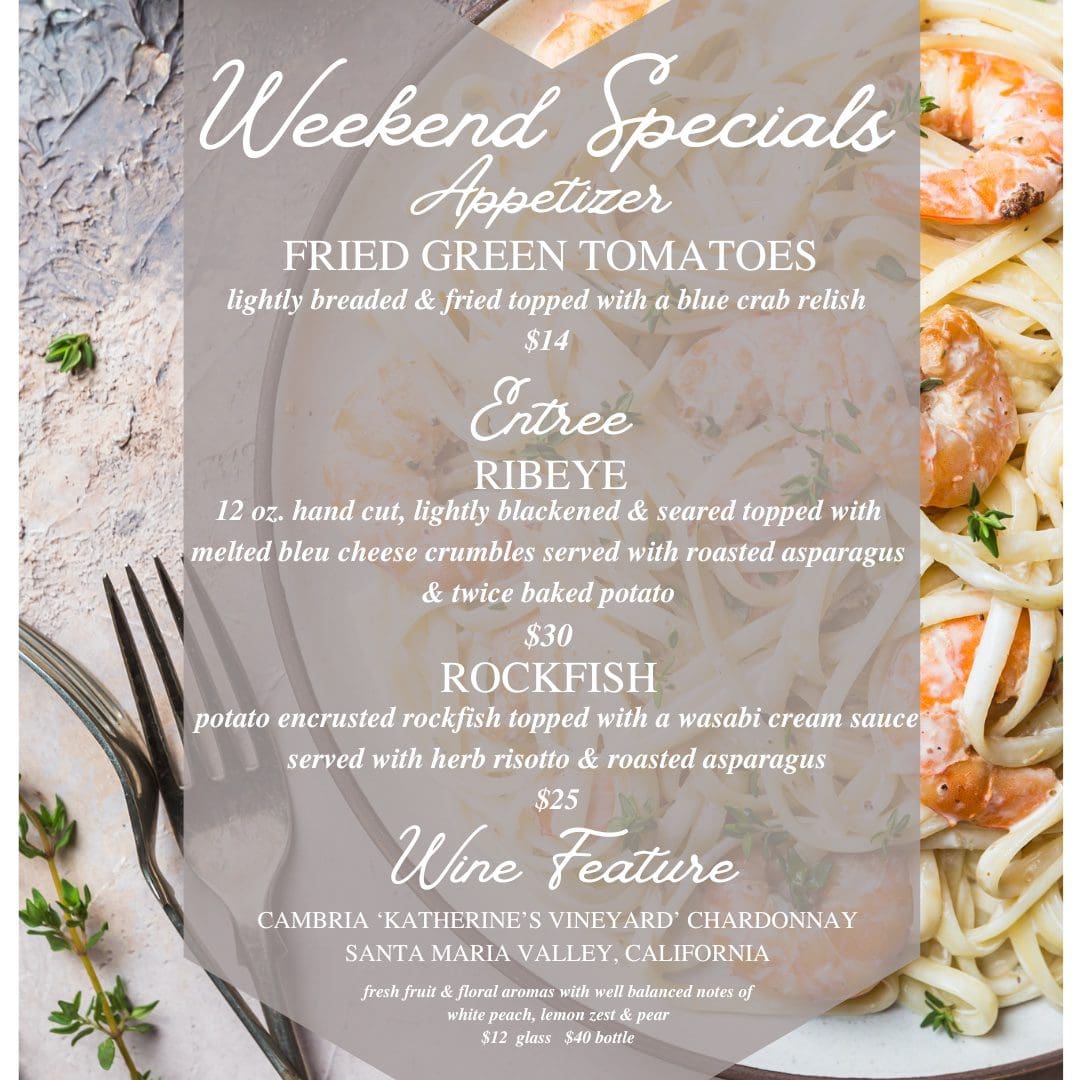 The Food | The Original Casa Mias Restaurant